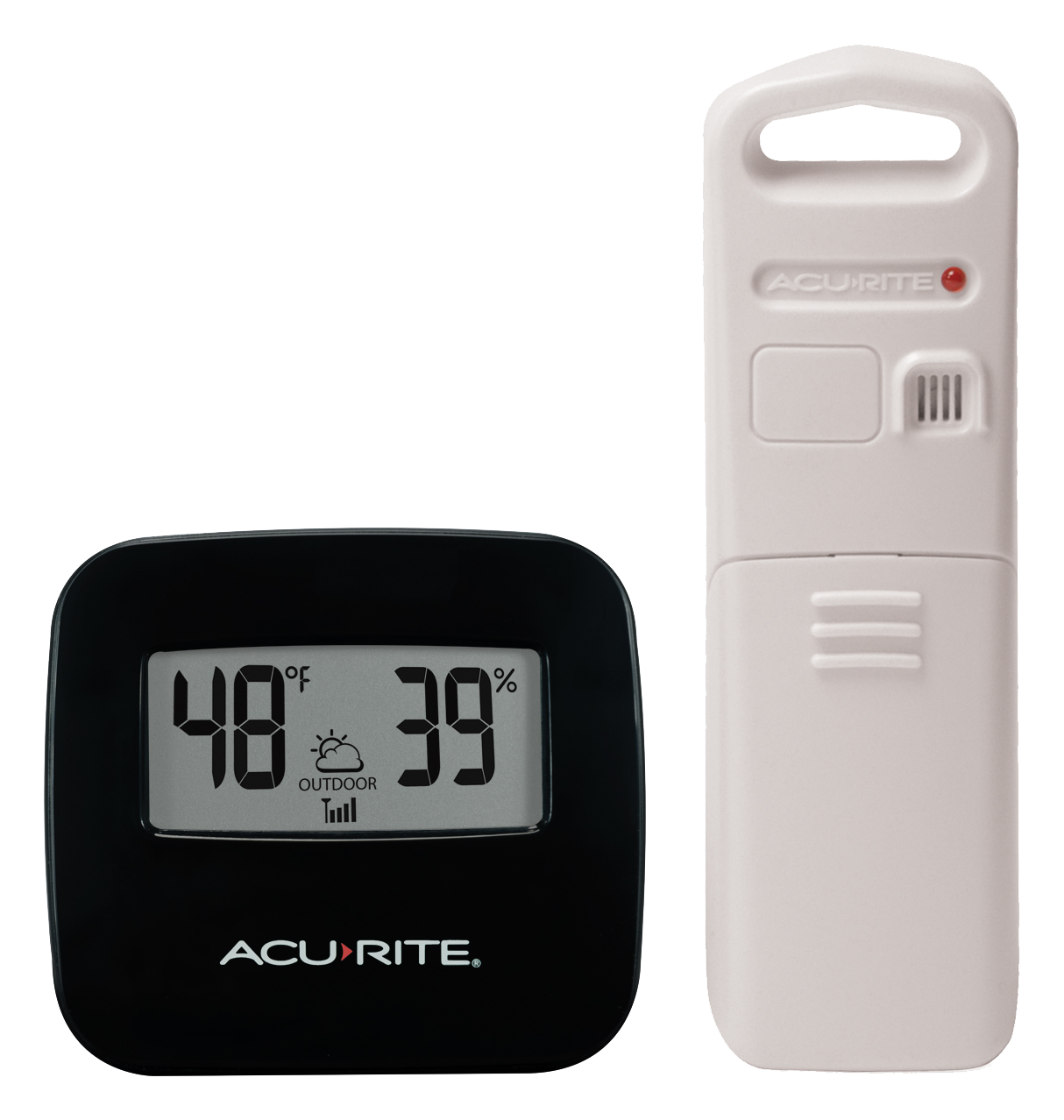 AcuRite Wireless Thermometer with Outdoor Temperature and Humidity ...